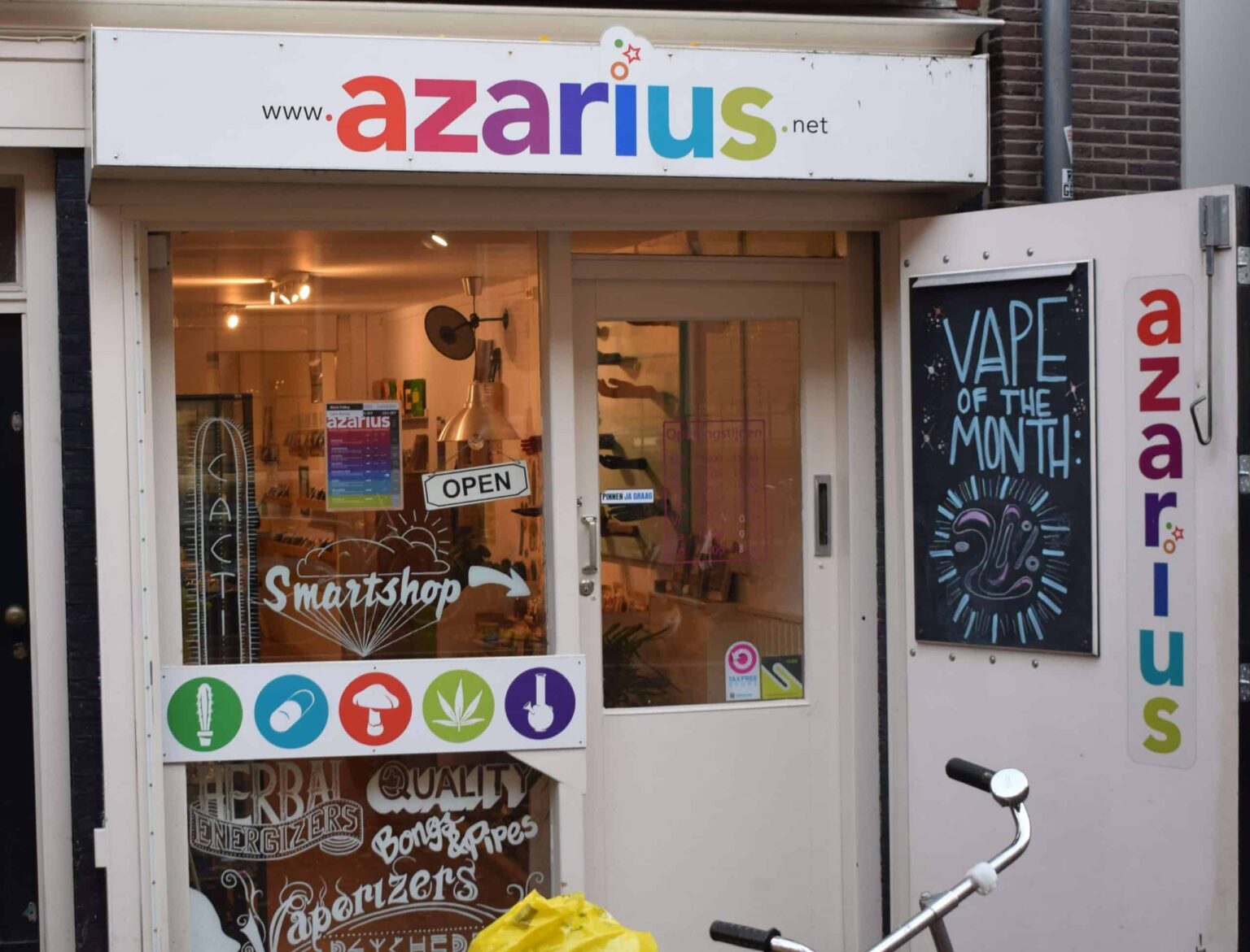 Azarius: a unique smartshop in Amsterdam